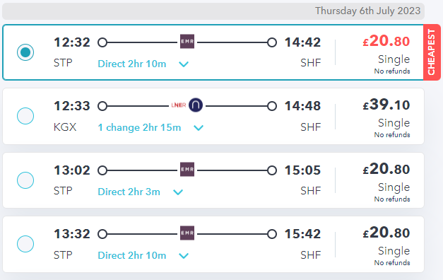 Are there cheap train tickets to Sheffield? - Railsmartr.co.uk