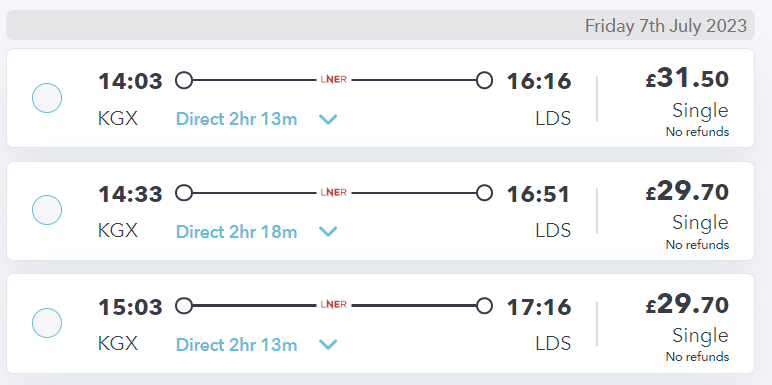 Are there cheap train tickets to Leeds? - Railsmartr.co.uk