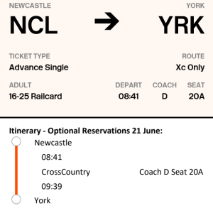 What are the different train seat types? - Railsmartr